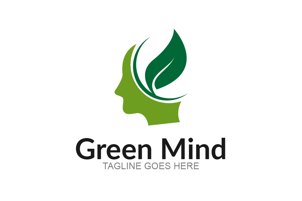 Green Mind Logo, a Branding & Logo Template by Twelve.std