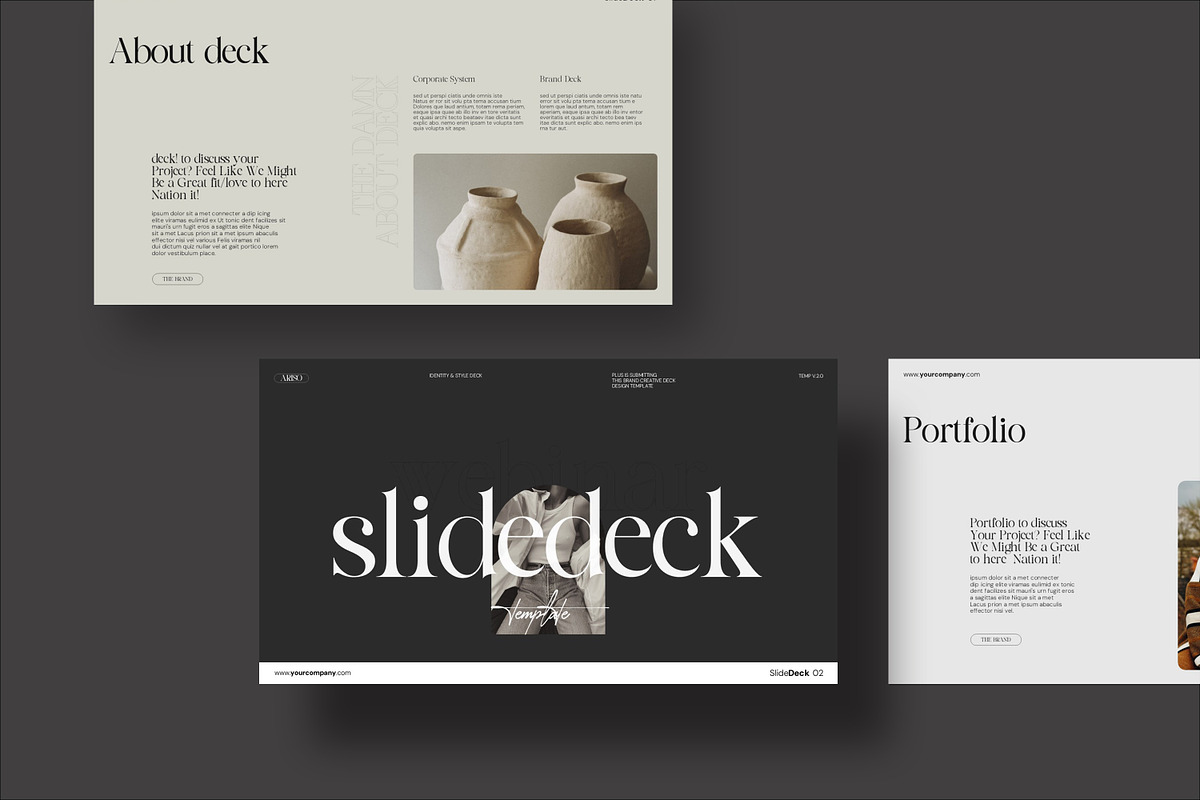 Ariso Slides Deck Template, a Presentation Template by evgenystudio ...