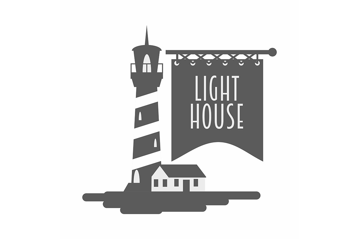 Lighthouse logo, sign or symbol, a Branding & Logo Template by Woters ...