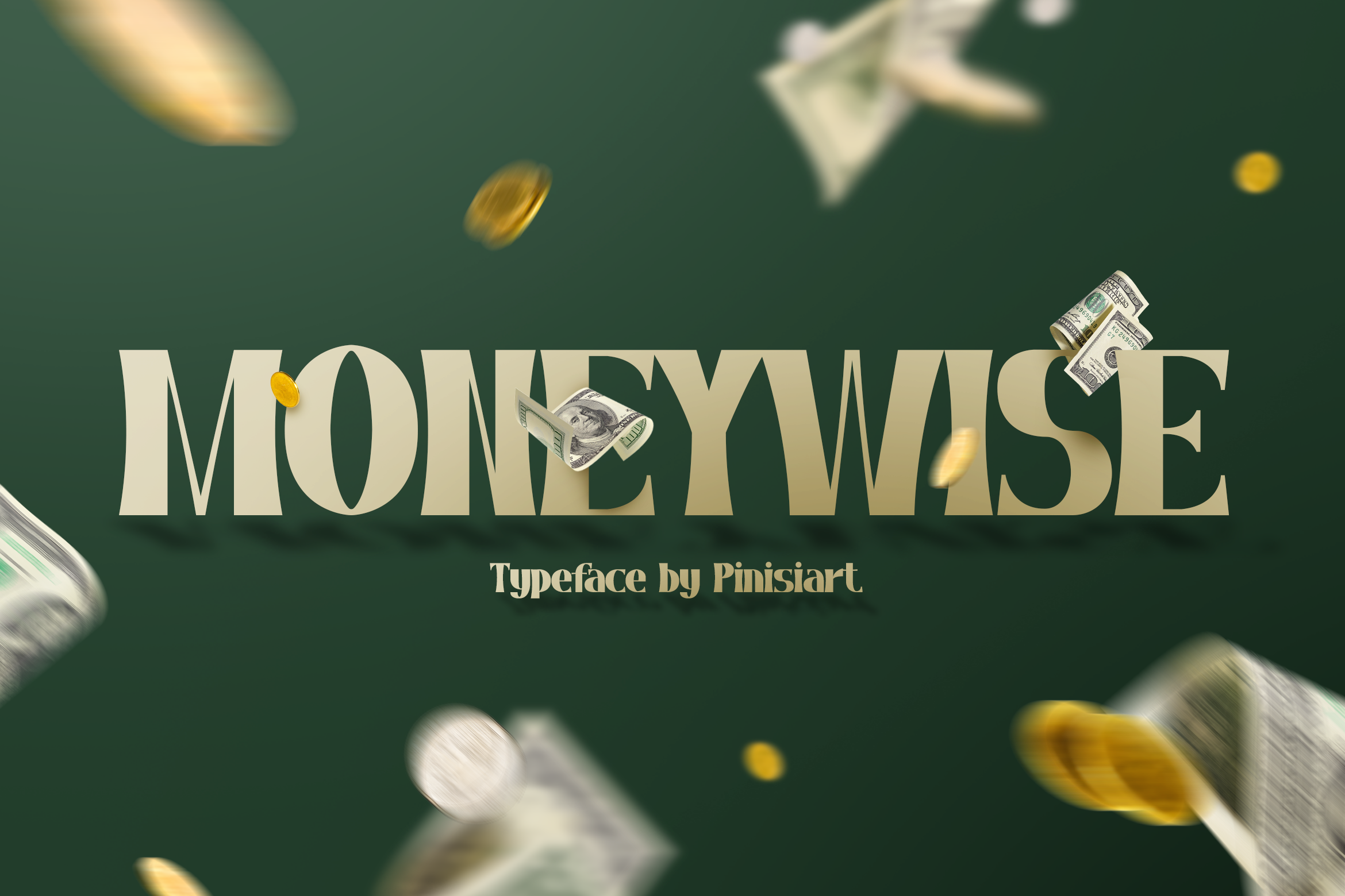 MONEYWISE – Business Display Font