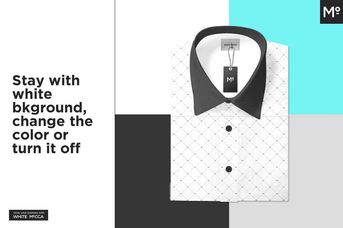 Casual Dress Shirt Mock-ups Set, a Shirt Mockup by Mocca Mockups Store