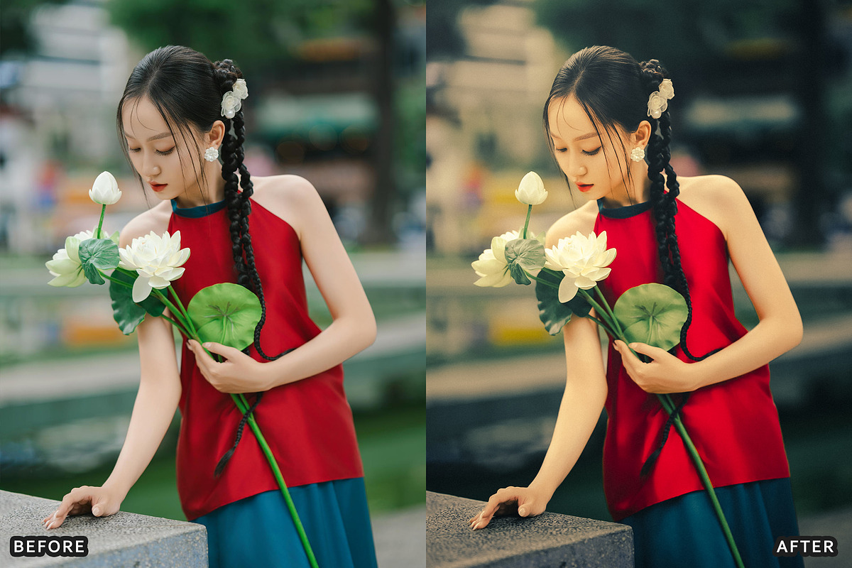 AI-Optimized Deep Green Cinematic Lightroom Presets