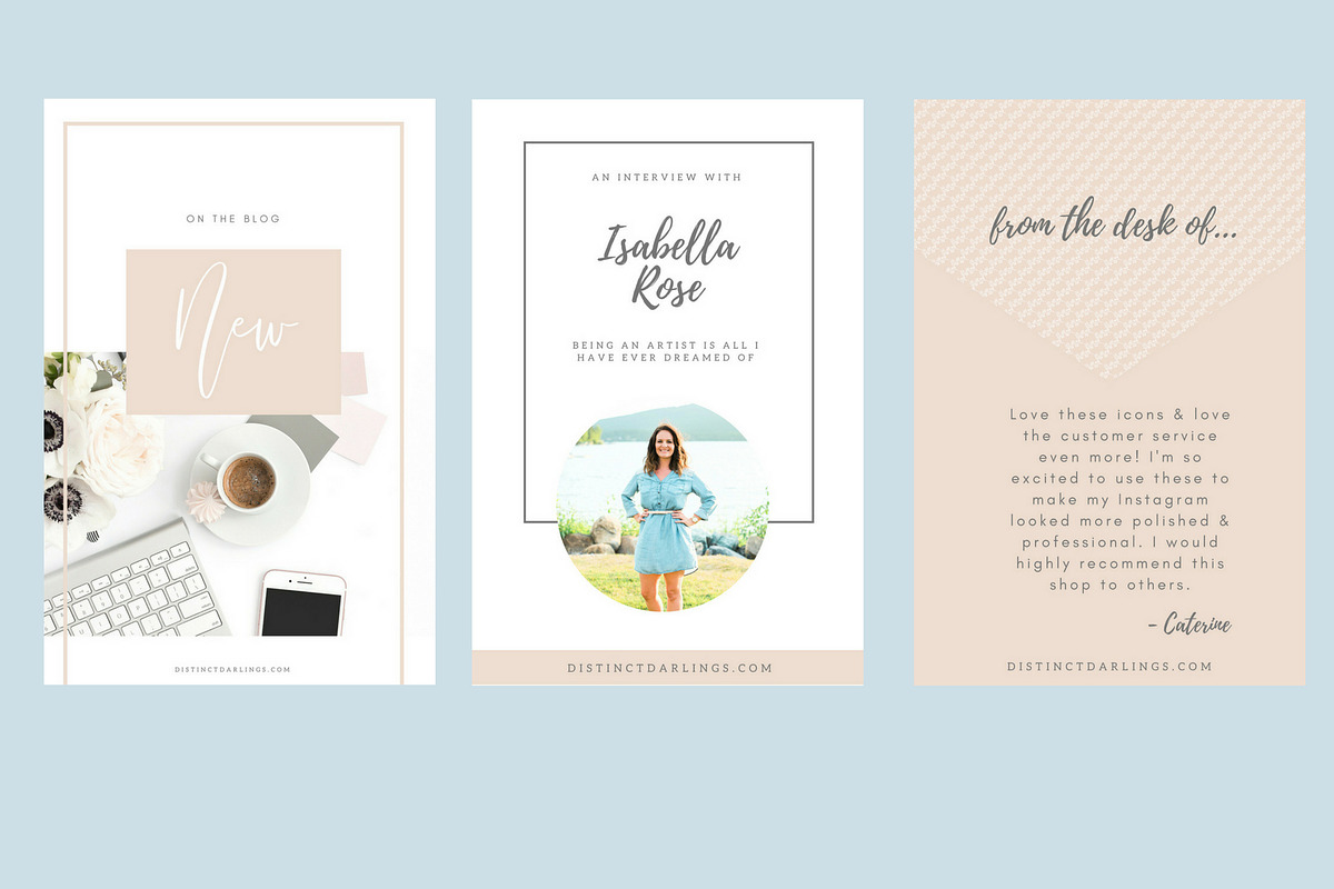 Social Media Bundle Canva, a Social Media Template by Rachel Harper Designs