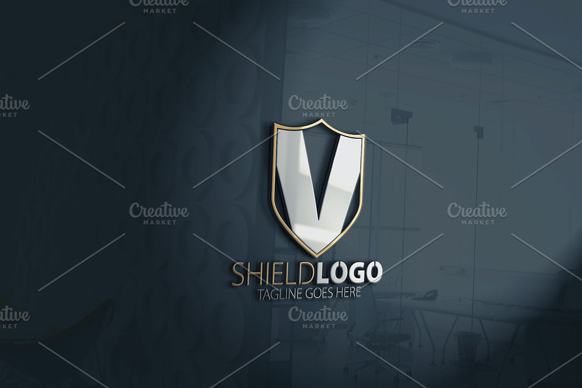 Shield V Logo, a Branding & Logo Template by Josuf Media