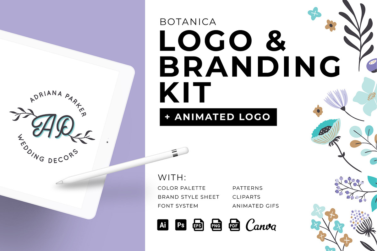 BOTANICA - Logo & Branding Kit, a Branding & Logo Template by ...