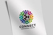 Connect Logo, a Branding & Logo Template by Design_Planet
