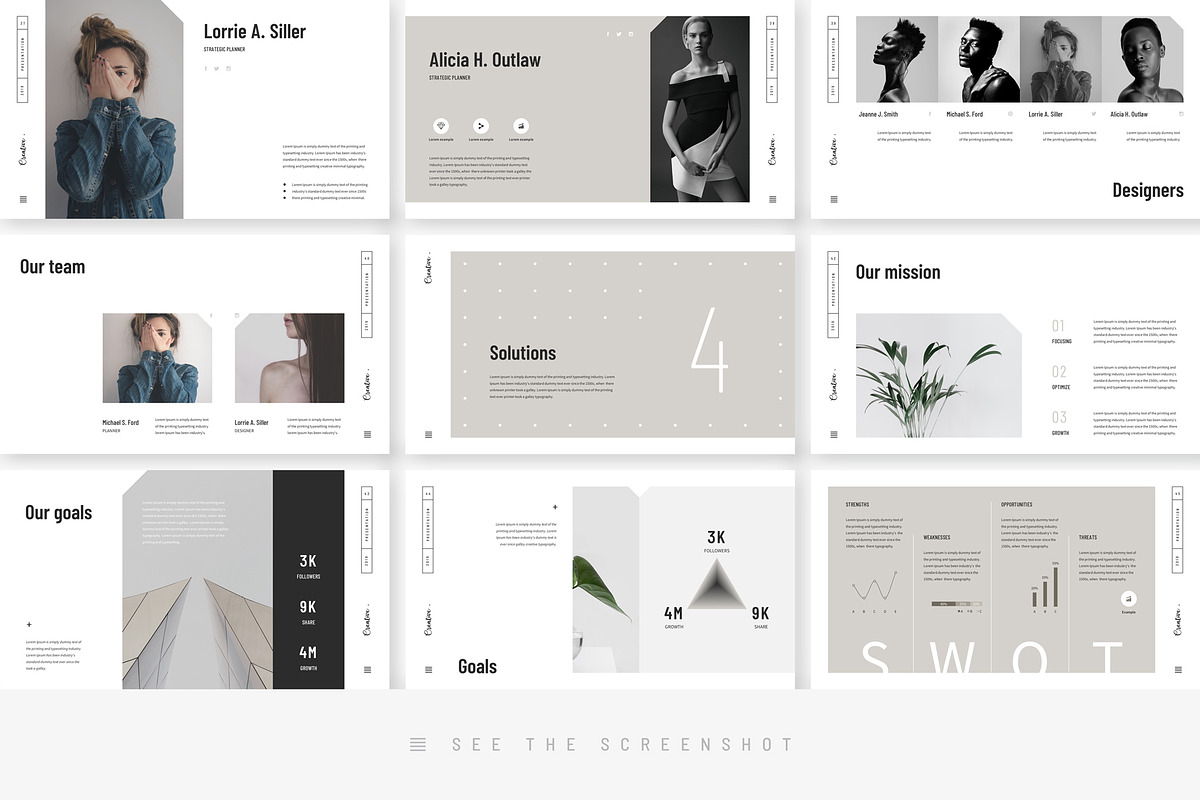 Creative Canva Minimal PowerPoint, a Presentation Template by ...