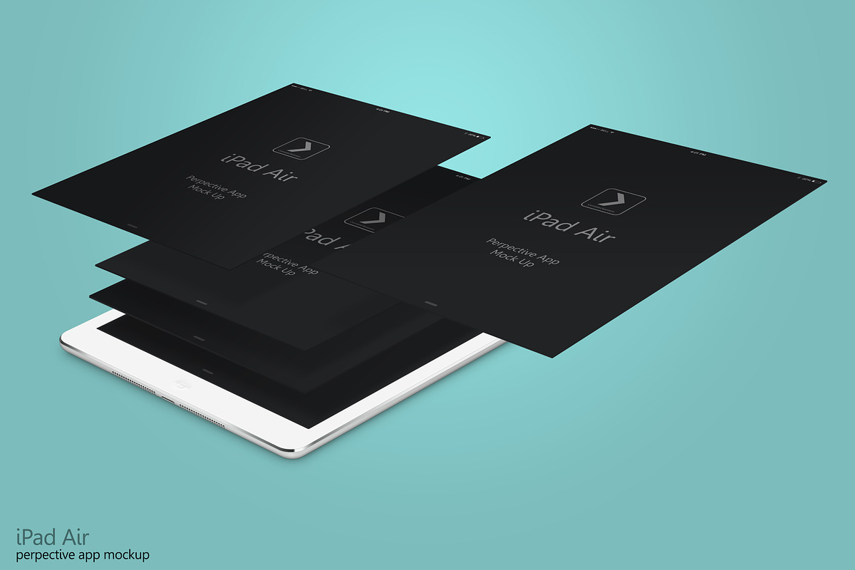 Perspective App Ipad Air #3, an iPad Mockup by cromatixclassroom