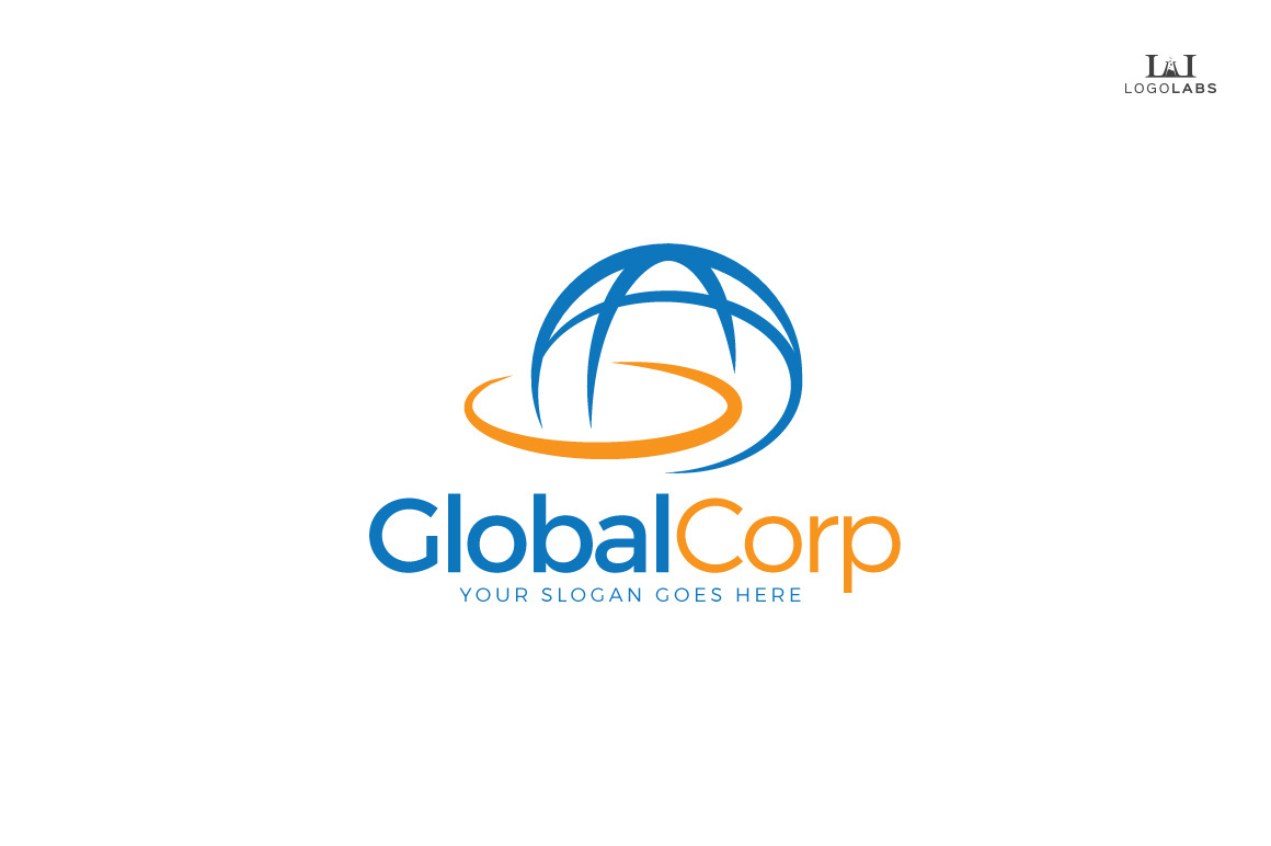 Global Corp Logo, a Branding & Logo Template by LogoLabs