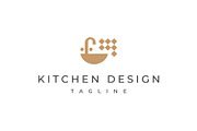 Kitchen Design Logo, a Branding & Logo Template by brandphant