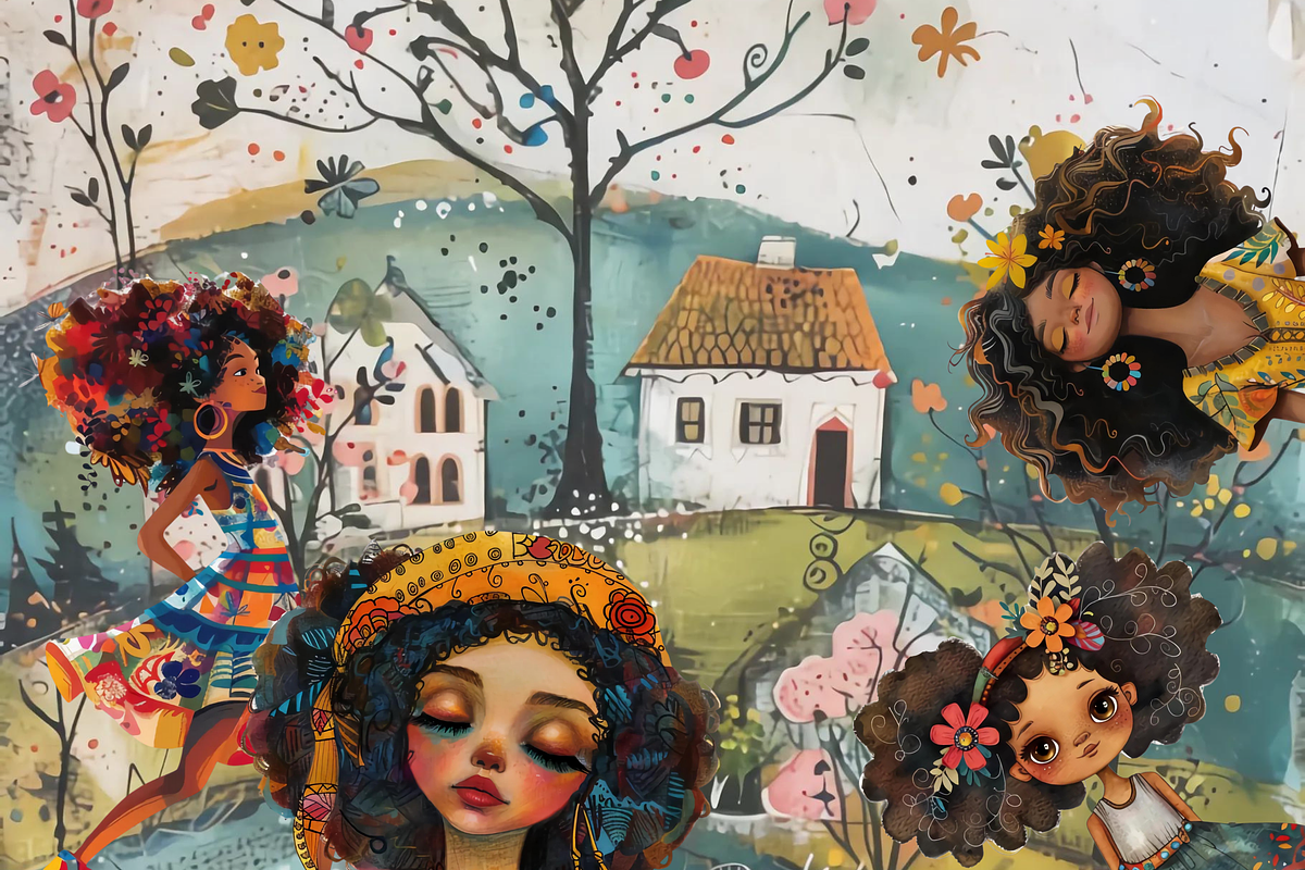 HIPPIE STILL LIFE JUNK JOURNAL PAGES, a Person Illustration by Daring ...