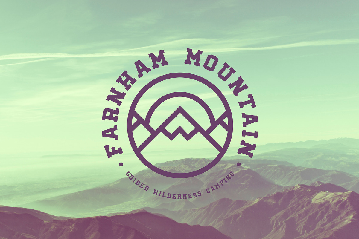 Bushfire - 4 Font Family, a Slab Serif Font by Greg Nicholls