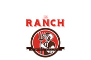 The Ranch Steak House Bar and Grill, a Branding & Logo Template by ...