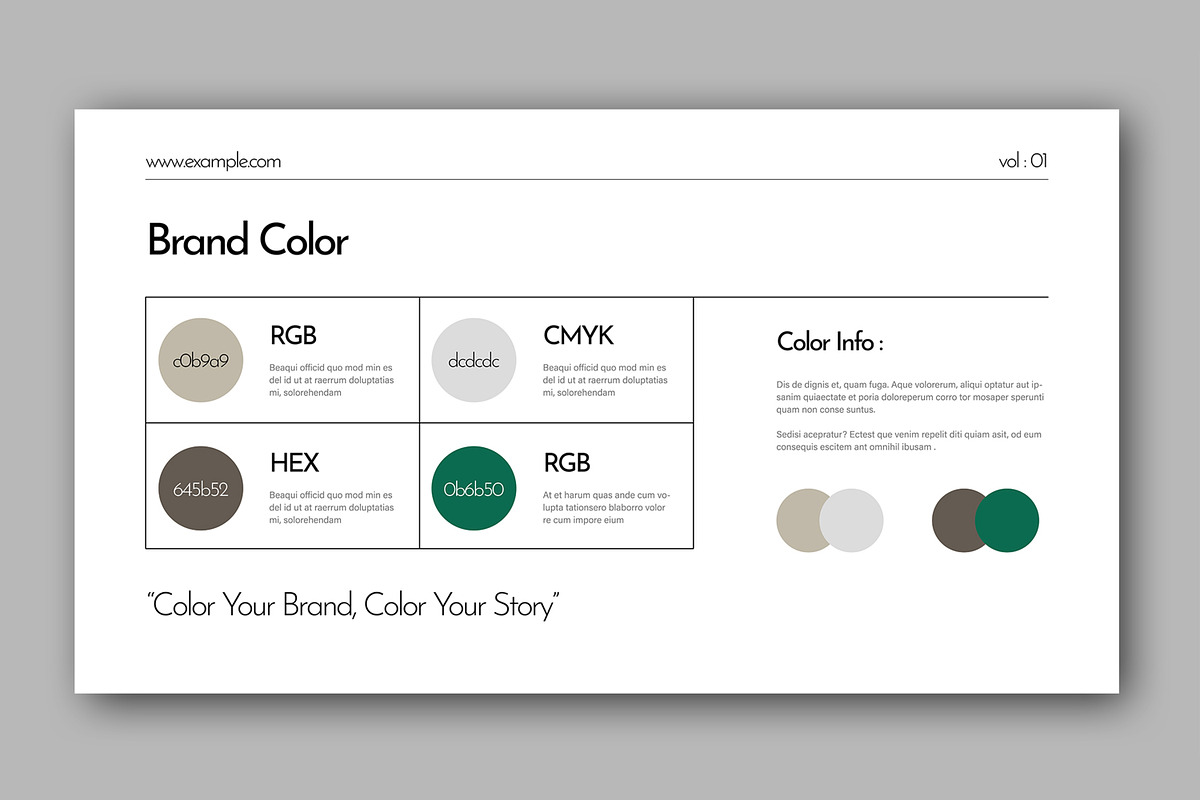 Mood Board Presentation Template