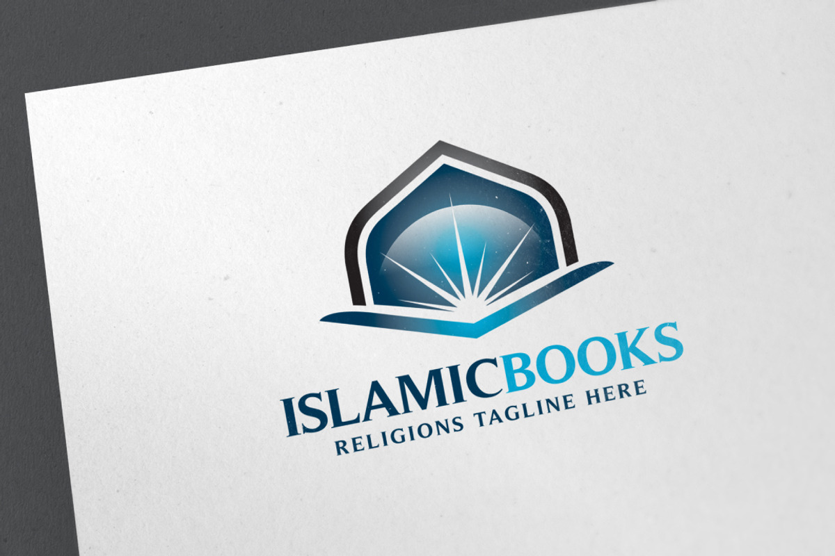 Islamic Books Logo, a Branding & Logo Template by emotions76