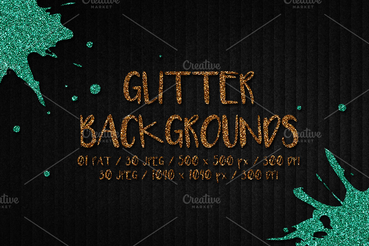 30 Glitter Patterns, a Pattern Graphic by Orange Fox