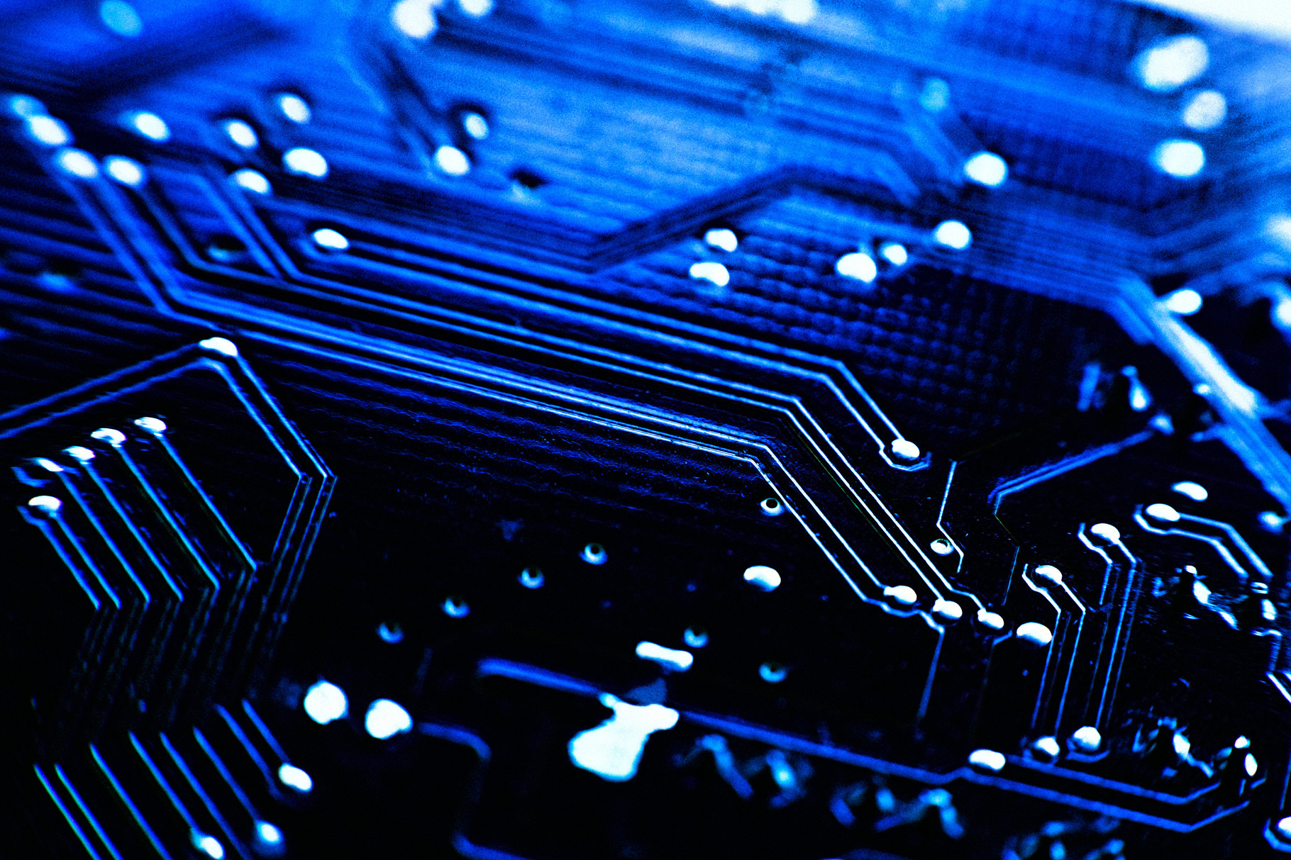 Computer board blue color closeup featuring board, computer, and ...
