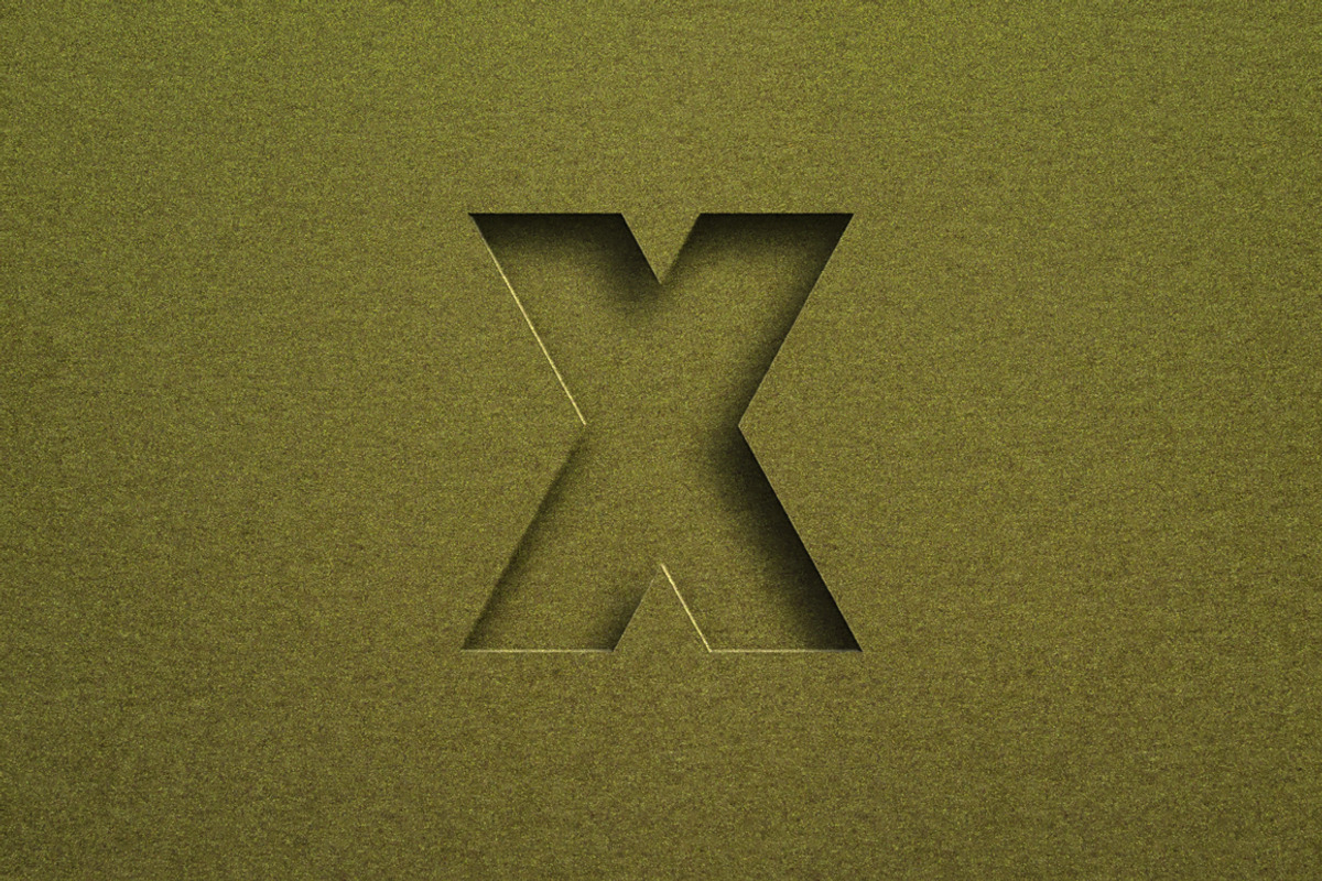 Cutted logo mock-up, a Product Mockup by PrintPixel