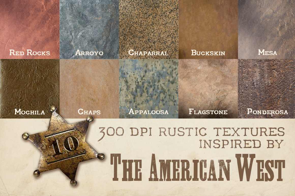 The American West texture pack | Textures ~ Creative Market