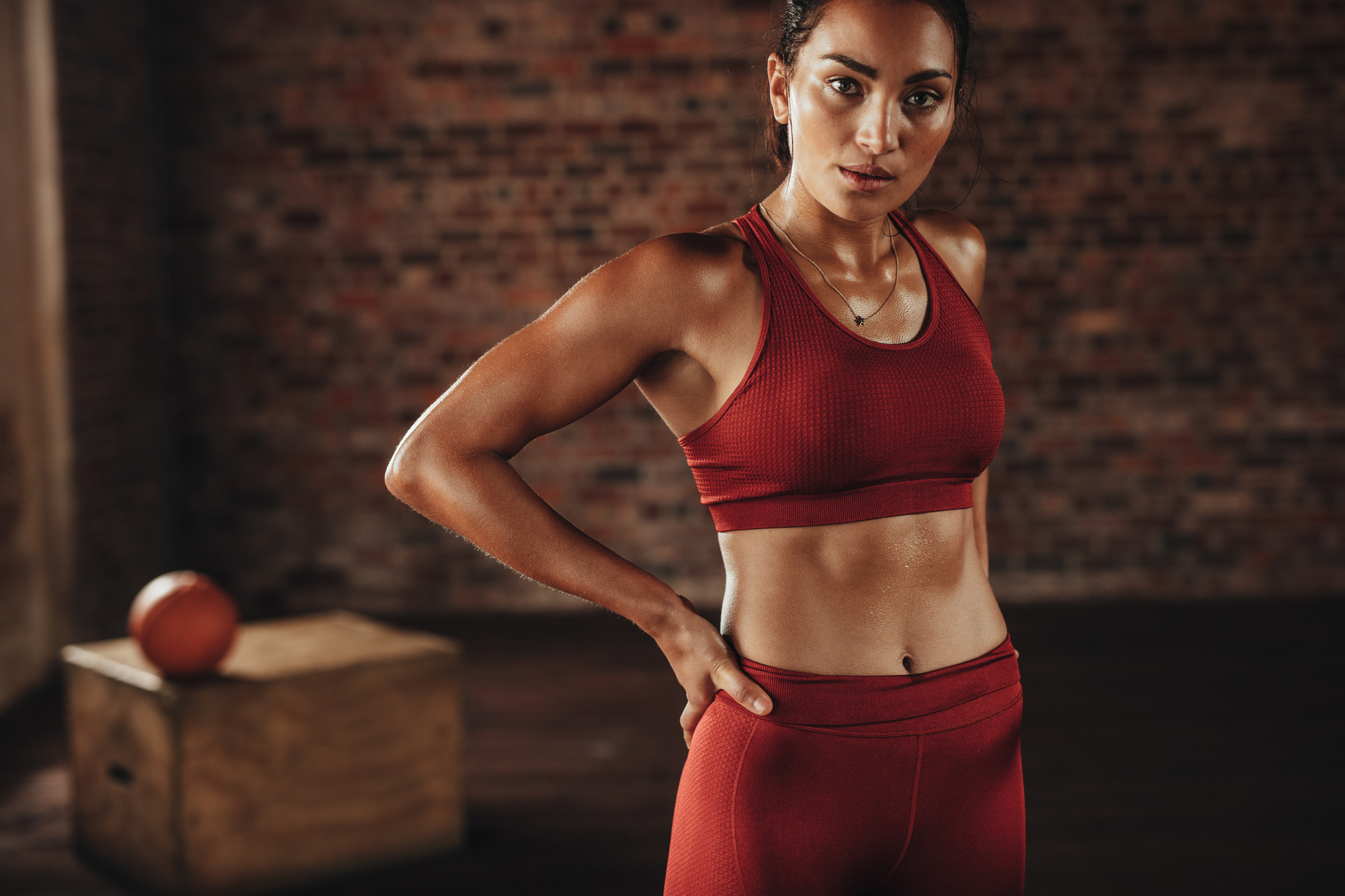 Woman after workout at gym, a Sports & Recreation Photo by Jacob Lund