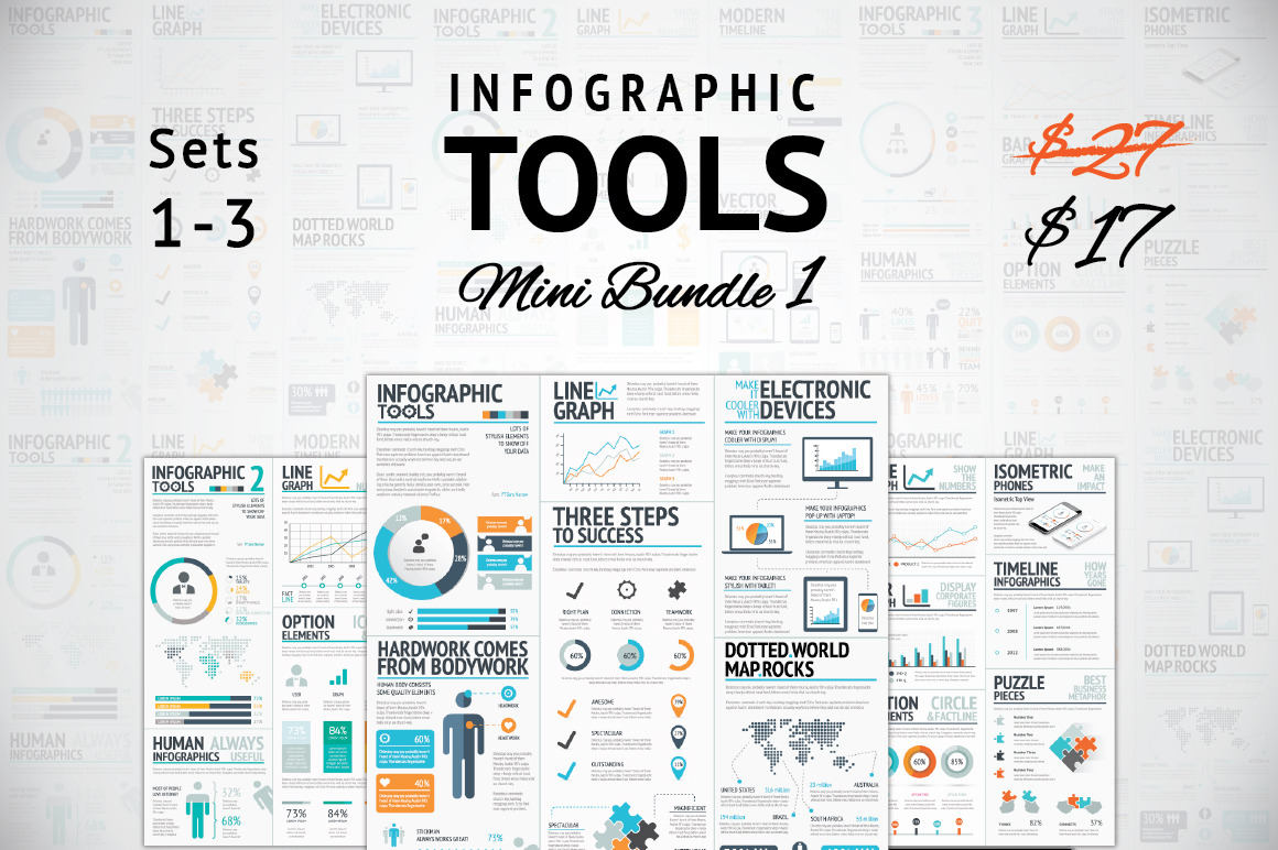 Infographic Tools Mini Bundle #1, a Presentation Template by ...