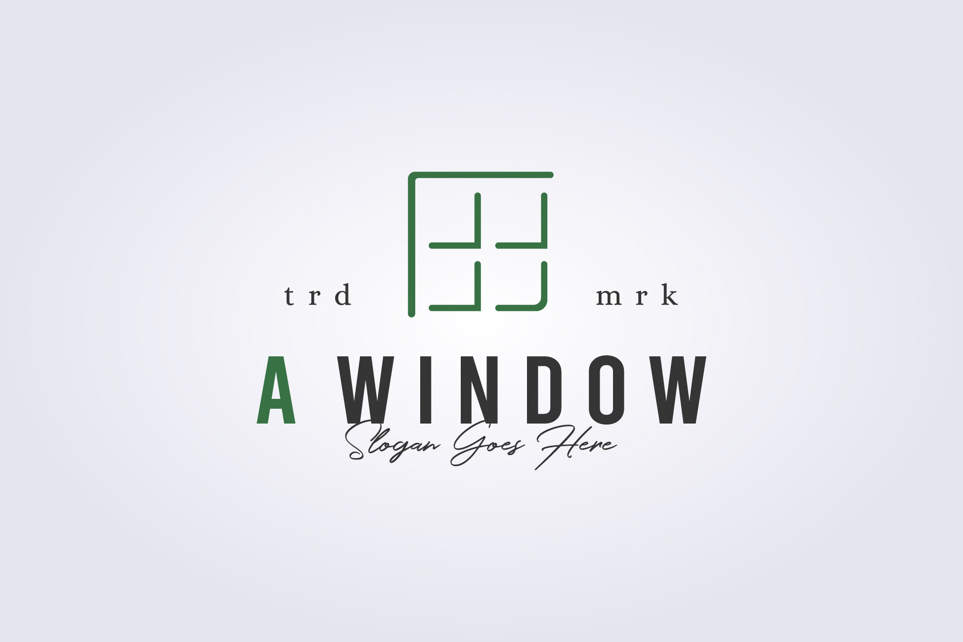 a window logo vector illustration, a Branding & Logo Template by Lodzrov