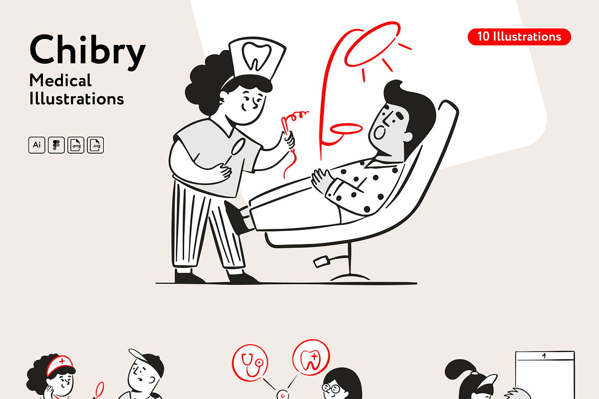 Chibry Medical Illustrations