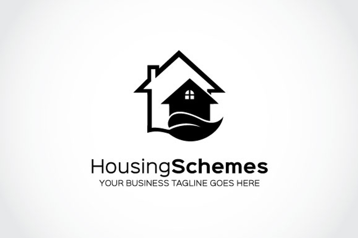 Housing Schemes Logo Template, a Branding & Logo Template by The ...