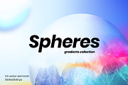 Crazy gradients spheres collection, a Texture Graphic by VitalexStudio