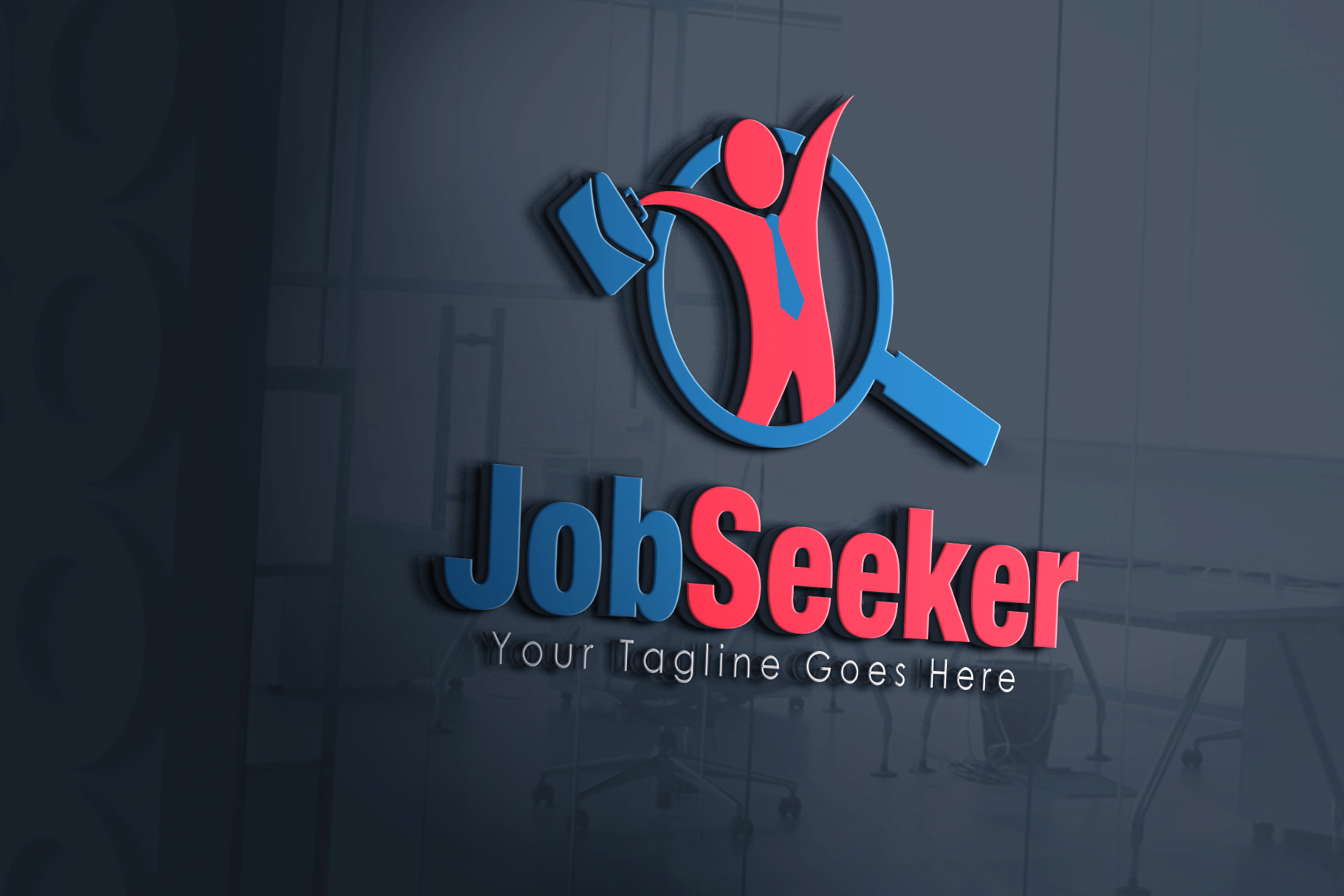 Job Seeker Logo | Branding & Logo Templates ~ Creative Market