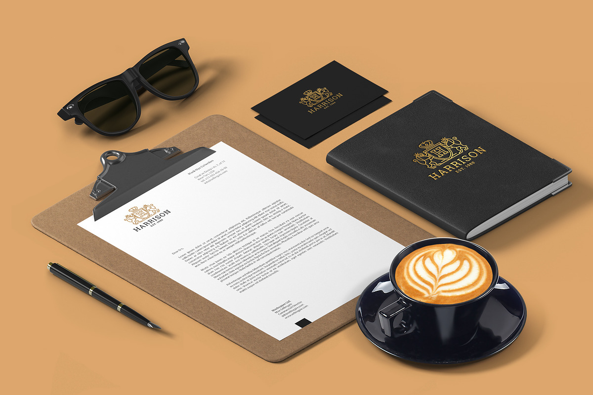 Letter H Logo - Heraldry Crest Logo, a Branding & Logo Template by ...