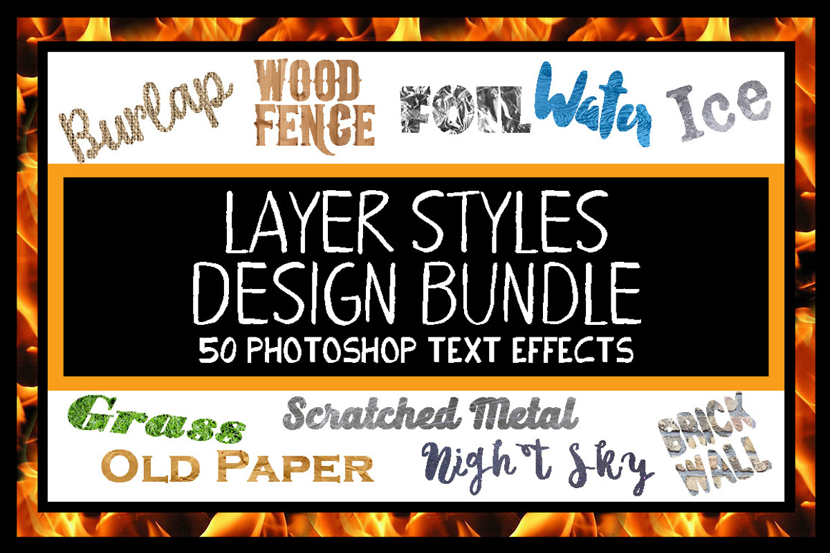 Layer Styles Design Bundle for PSD, a Layer Style Add-On by OldMarket ...