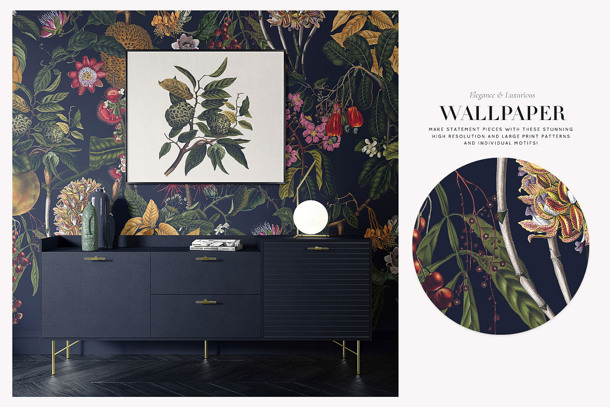 Exótica, Luxury Pattern design!, a Pattern Graphic by TSTUDIO