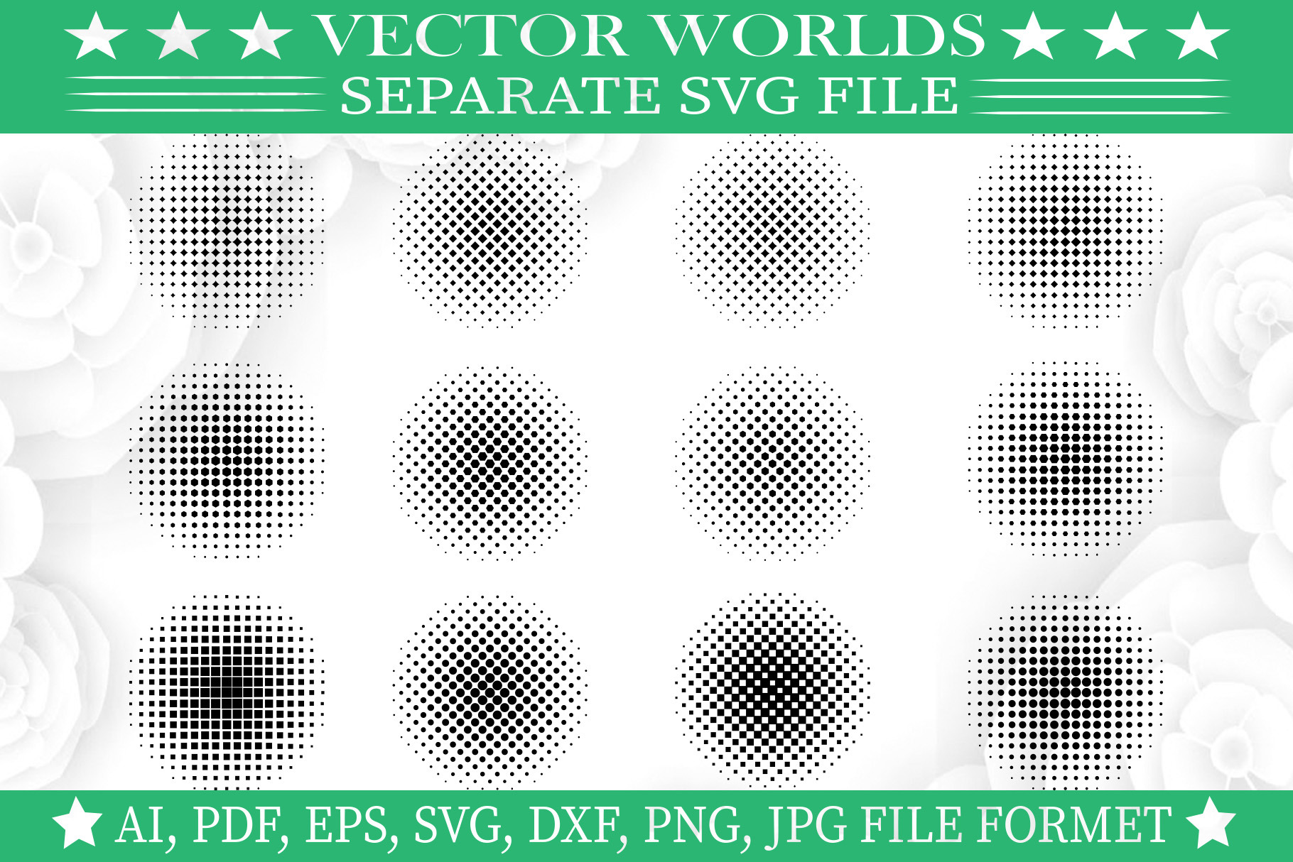 Dotted SVG, Dotted Lines SVG, an Object Graphic by VectorWorlds
