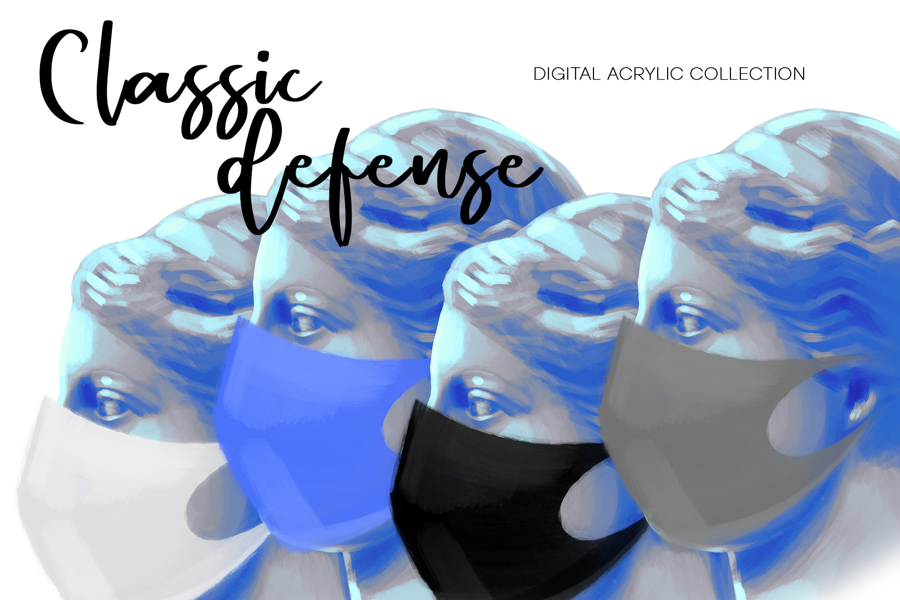 Classic defense - digital collection, a Healthcare Illustration by ...