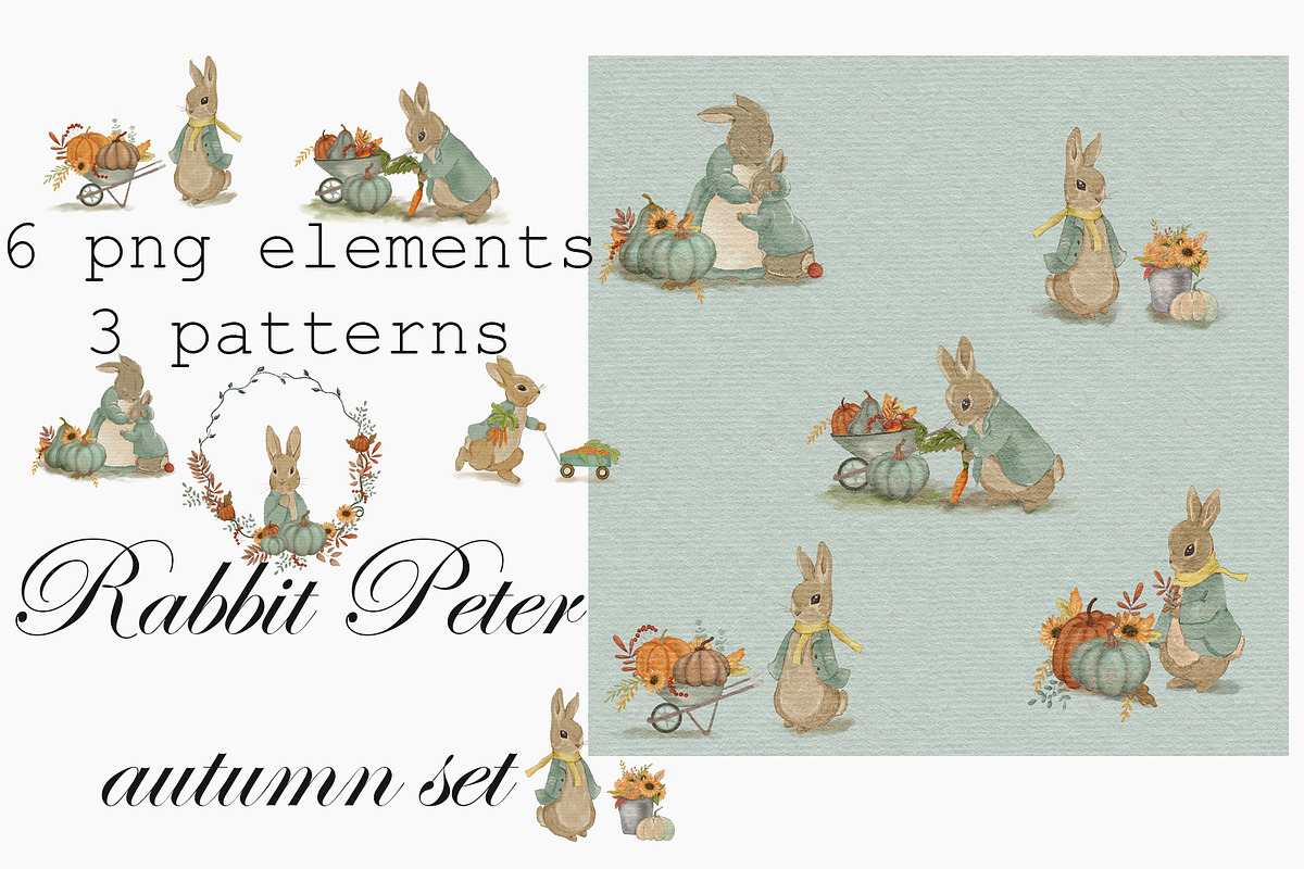 Rabbit Peter autumn bundle