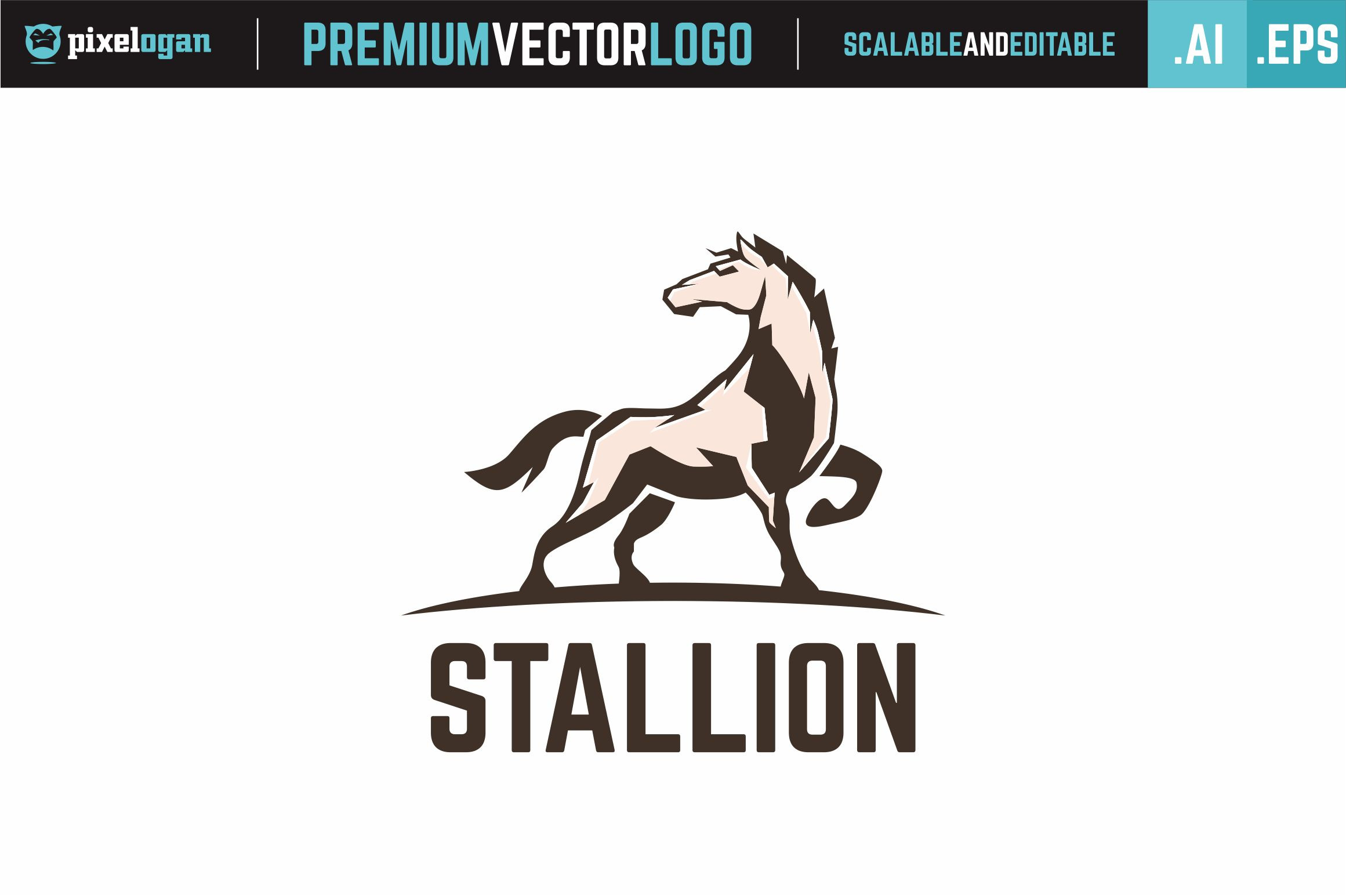 Stallion Logo, a Branding & Logo Template by pixelogan