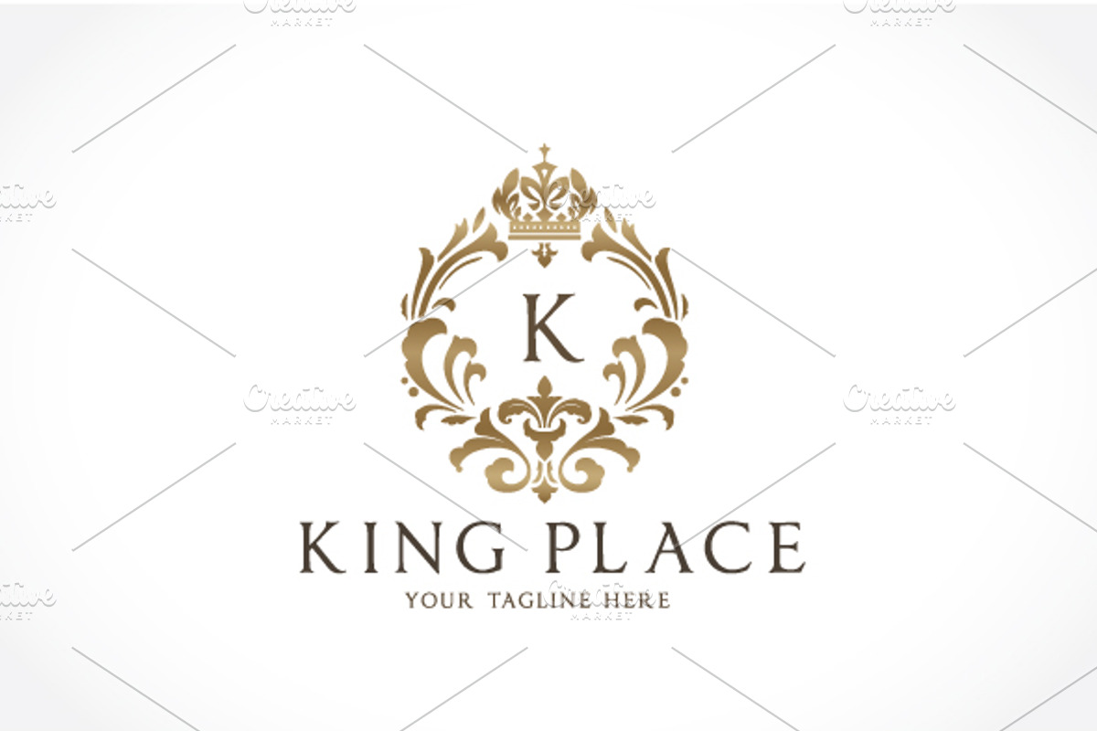 King Place, a Branding & Logo Template by Vectorwins Premium Shop
