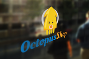 Octopus Shop, a Branding & Logo Template by Vectorwins Premium Shop