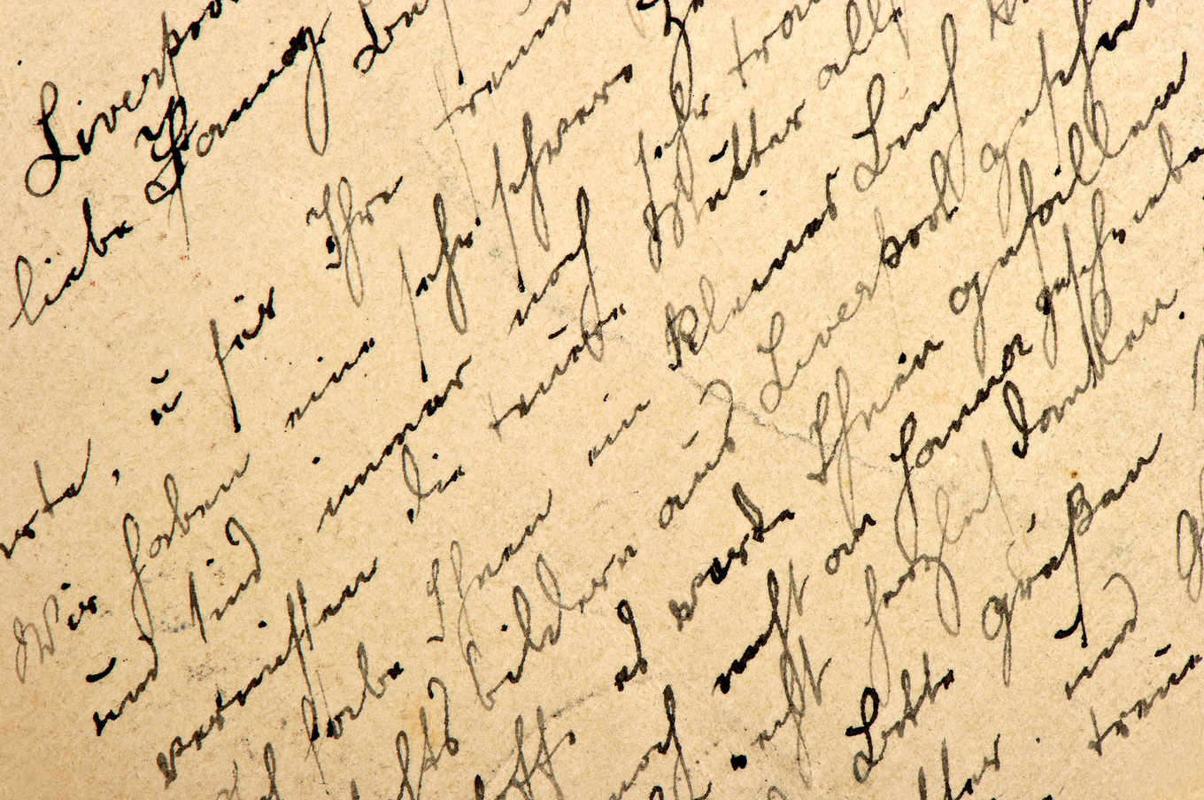 Vintage Handwriting, a Background Photo by LiliGraphie