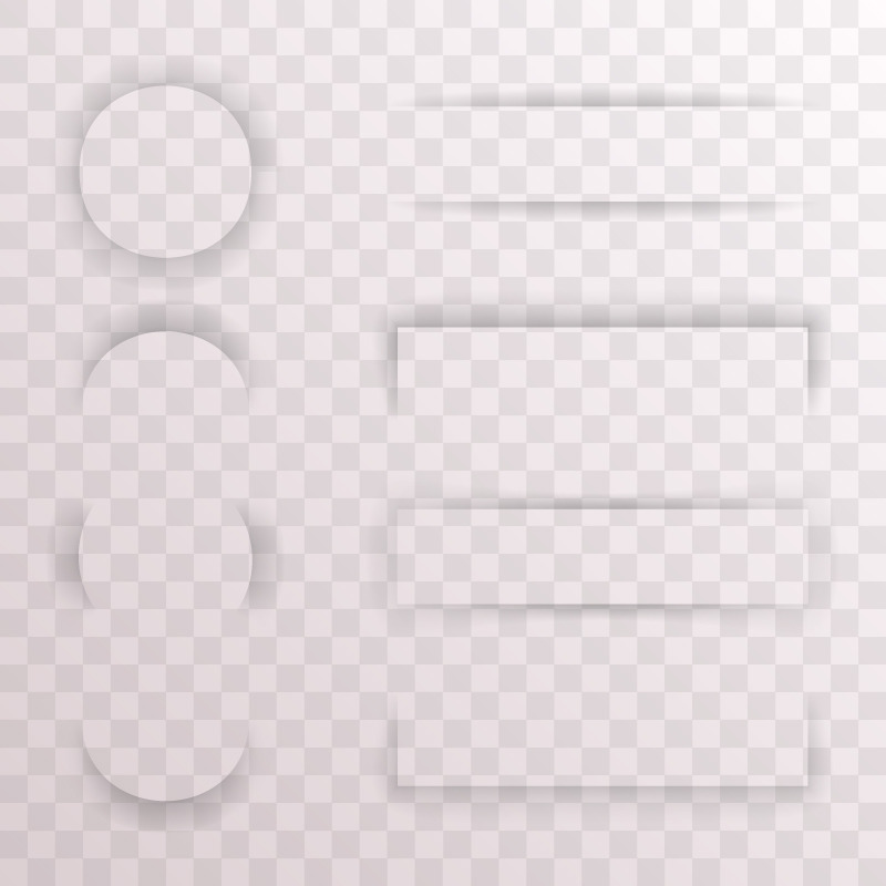 Paper Shadow Template, a Print Template by Meiluns shop