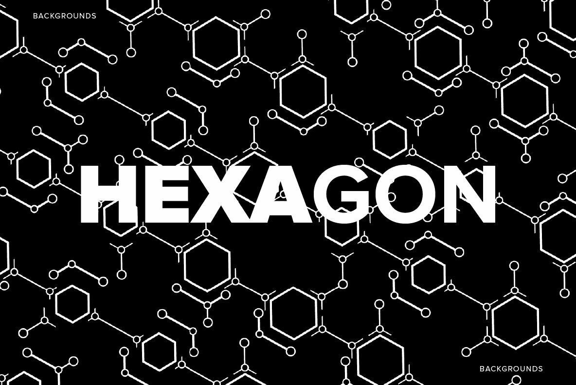 Hexagon backgrounds, a Background Graphic by dotstudio