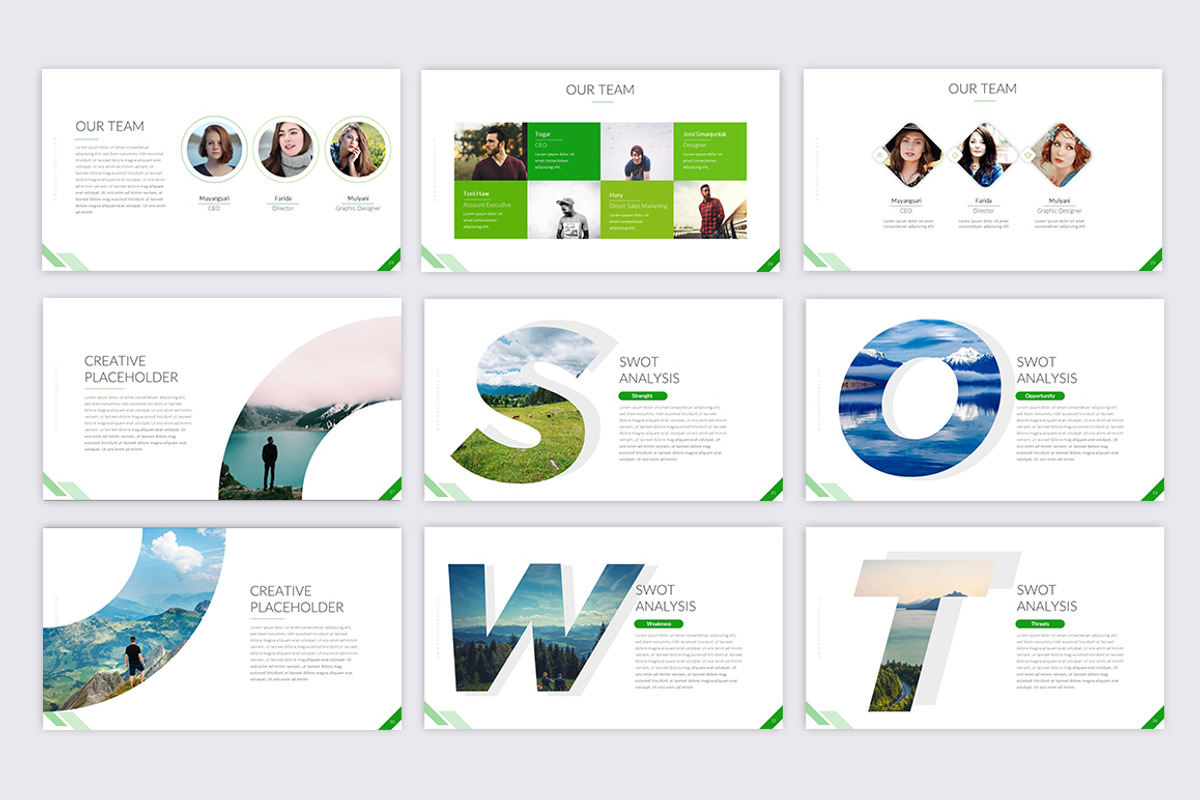Inspiring Powerpoint Template, a Presentation Template by RRGraph