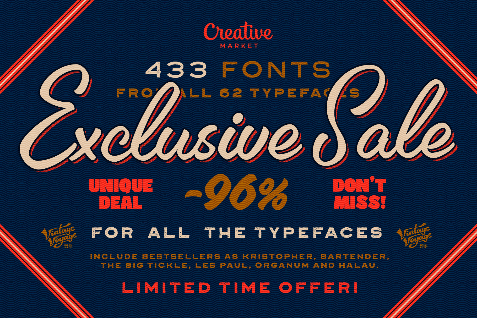433 in 1 • An Exclusive Font Bundle