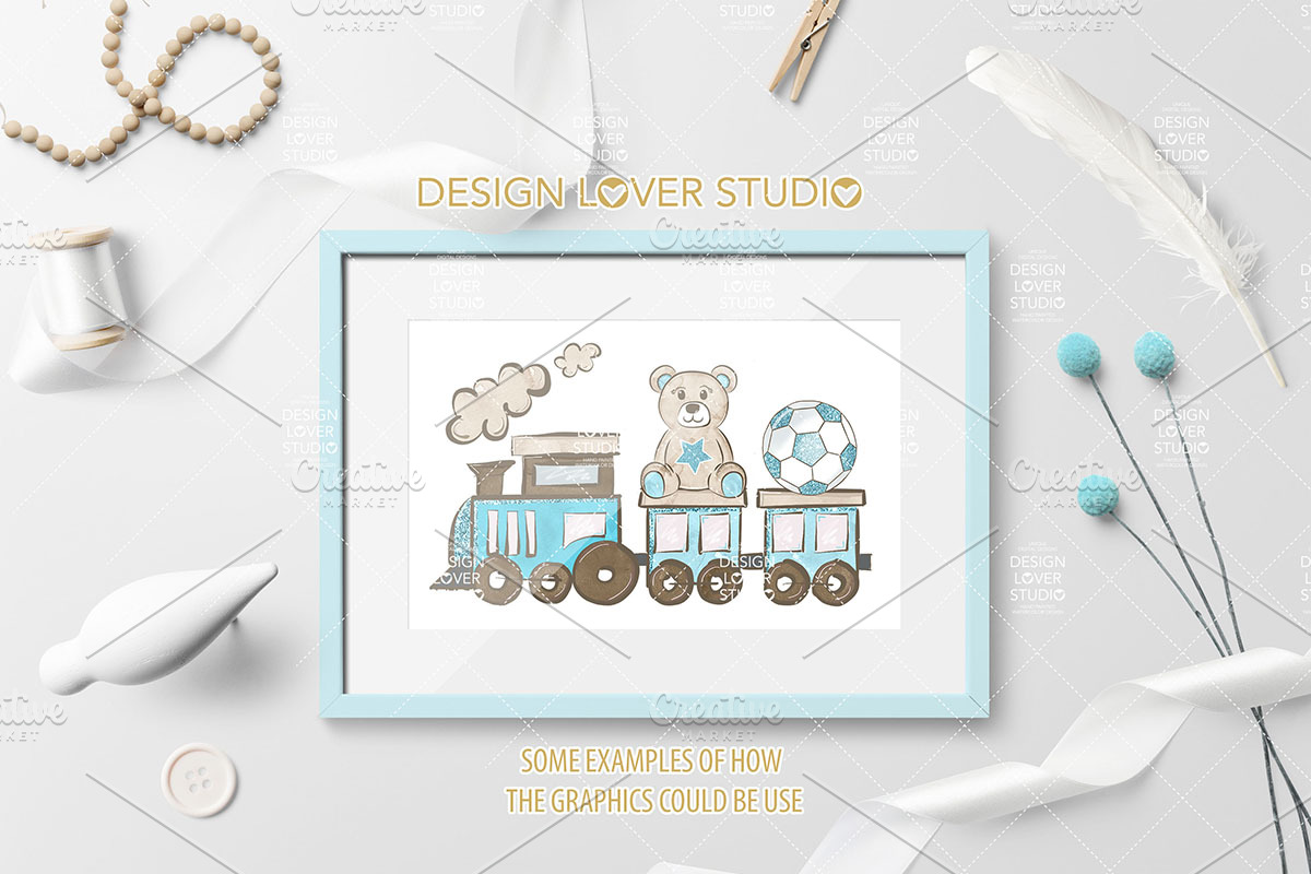 Baby Boy design, a Decorative Illustration by designloverstudio ...