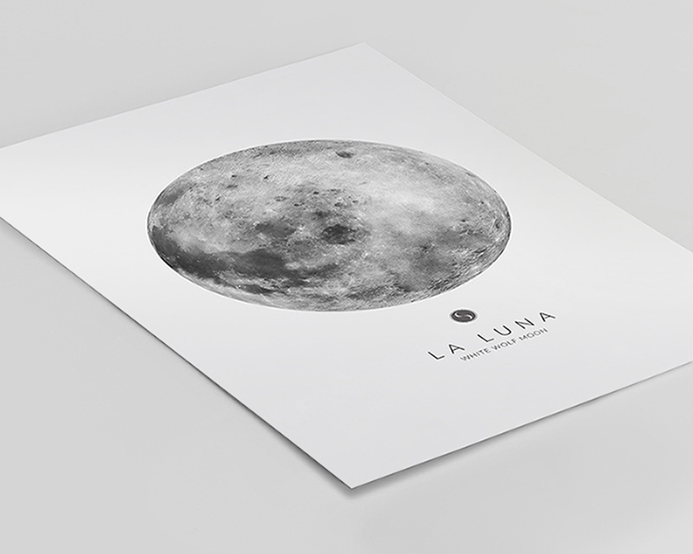 8x10 Poster Mockup, 4x5 ratio, a Print Template by The White Space Co.