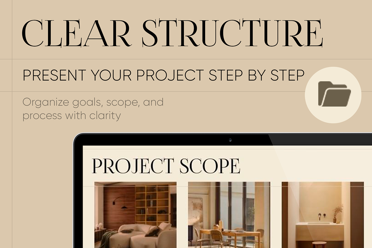 Interior Design Presentation, a Presentation Template by Trendingdigital