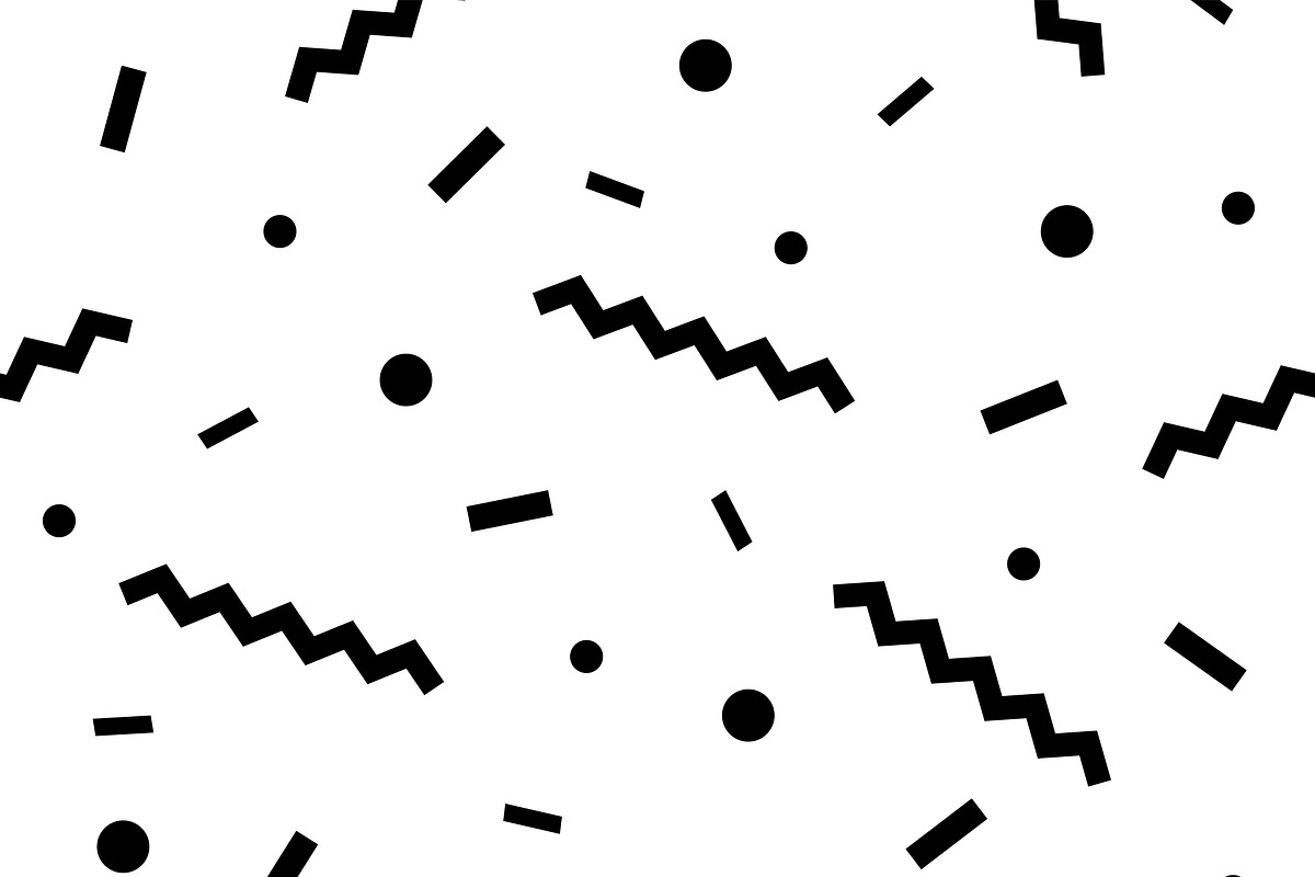 seamless pattern 80s. Vector., a Pattern Graphic by Dolvalol | Creative ...