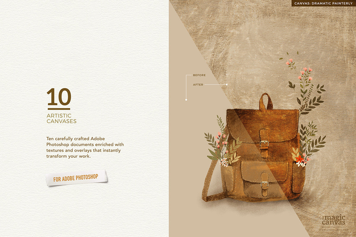 Magic Canvas for Adobe Photoshop