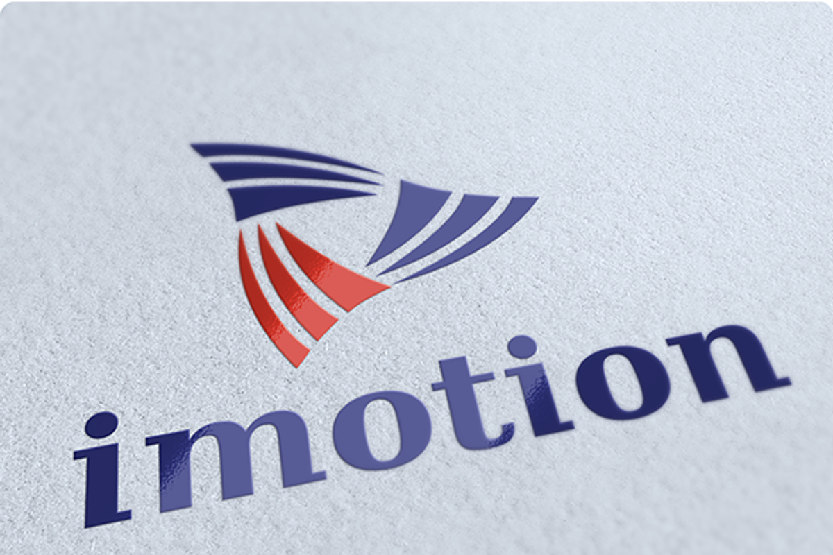 iMotion Logo Design, a Branding & Logo Template by free2fonts